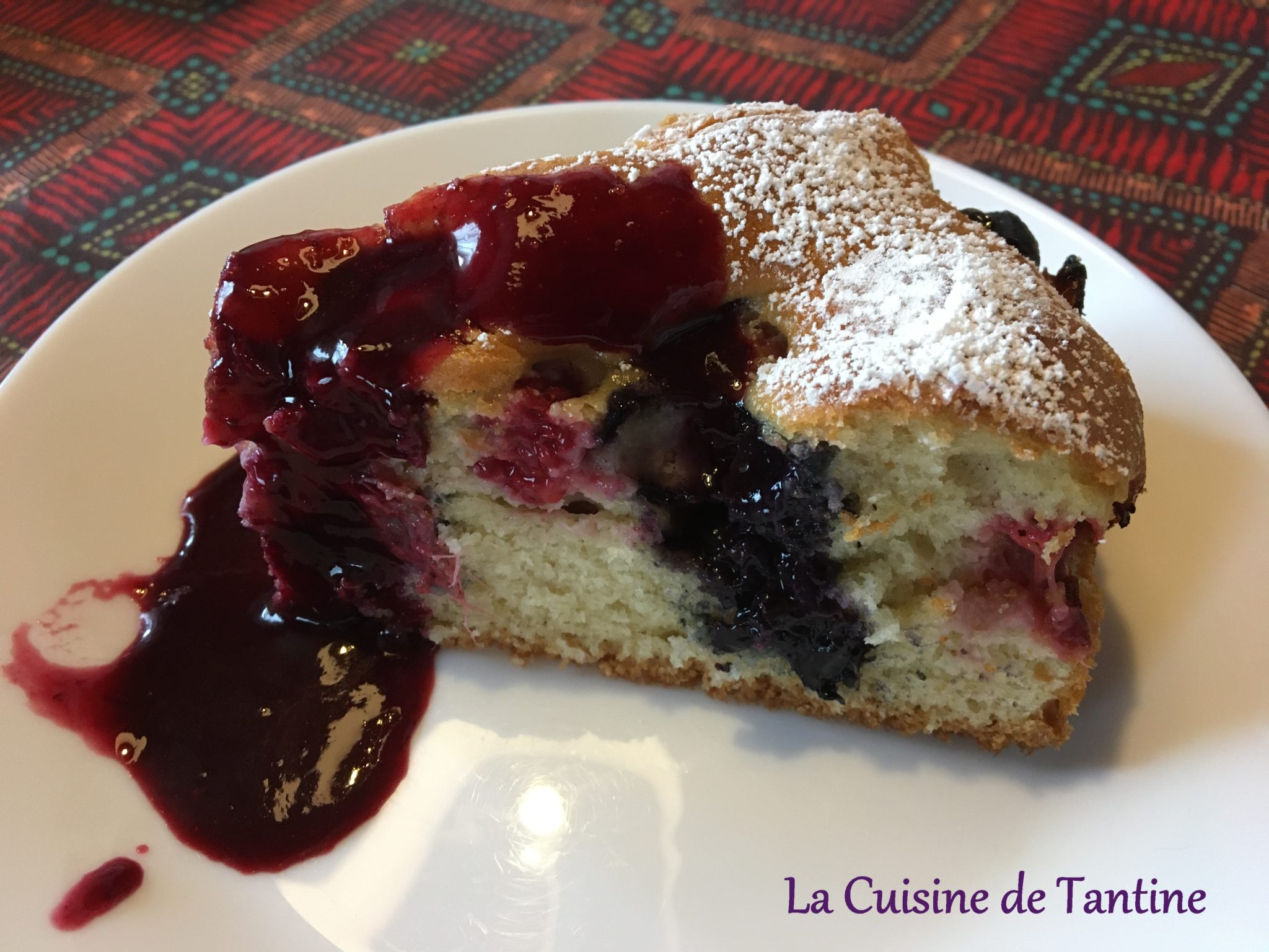 Gâteau moelleux aux fruits rouges (Bubladina) – Cuisine de Tantine
